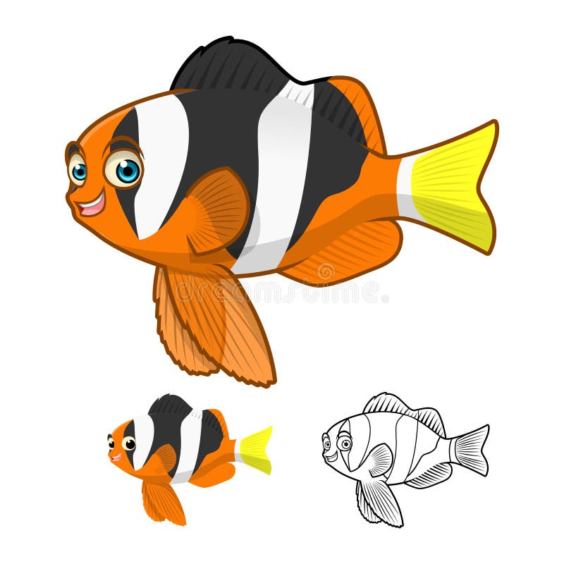Clownfish Cartoon Stock Illustrations – 3,053 Clownfish Cartoon Stock ...