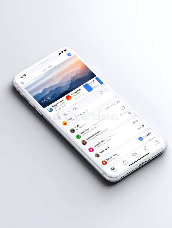 High Rated Fake App Displayed in App Store with Malware Risks and Clean Interface Stock Image ...