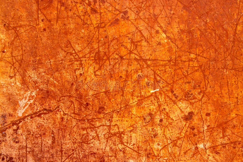 High Res Bright Intense Gradient Old Weathered Rich Multi Tone Orange ...