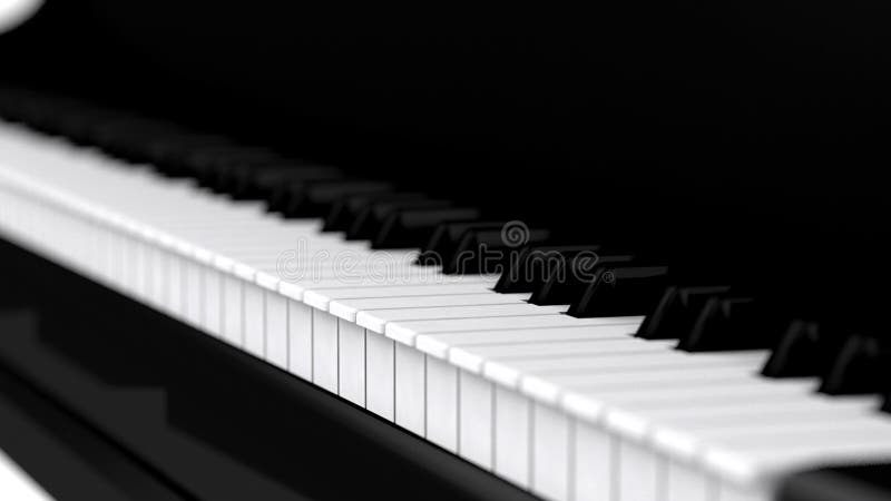 High res 3d piano keyboard stock illustration. Illustration of peace ...