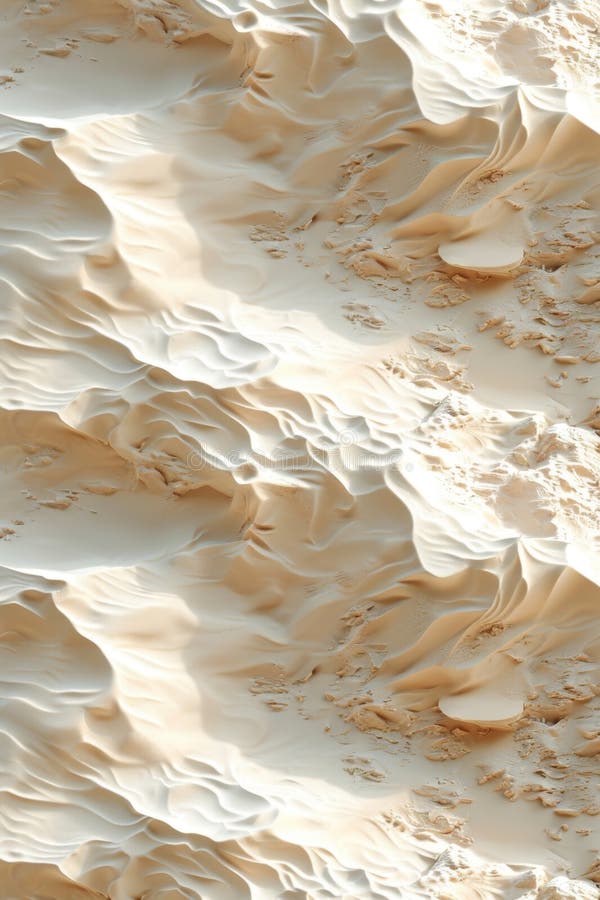 High-res 3D Rendering of Seamless White Sandy Beach or Desert Sand ...