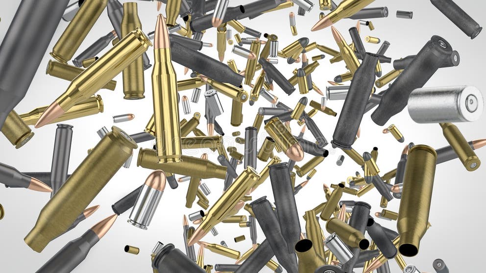 Bullets Falling Stock Illustrations – 61 Bullets Falling Stock ...