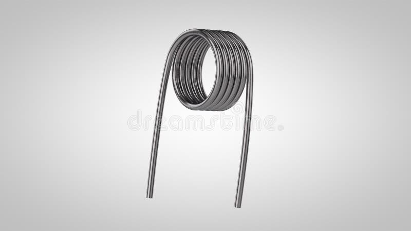 High res metal coil wire stock image. Image of dripper - 86263191