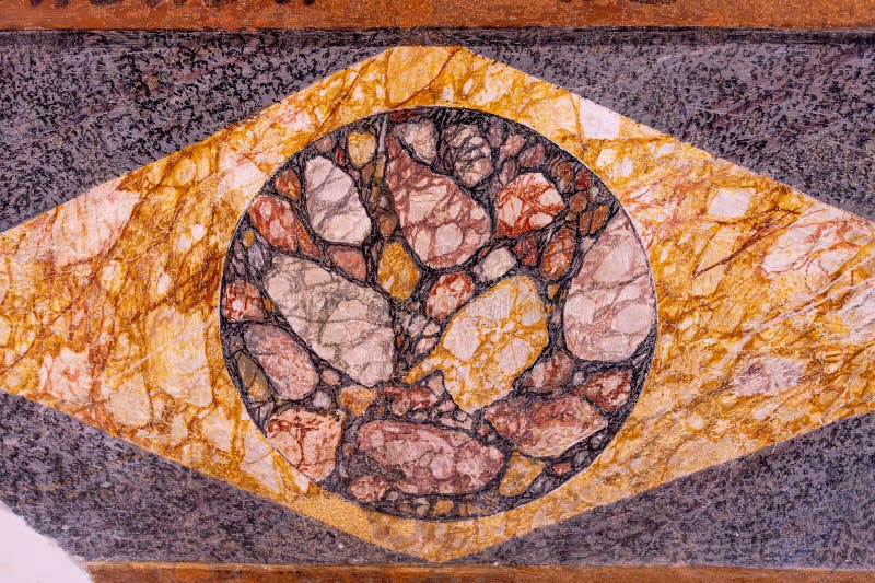 High Res Vibrant Multicolor with Geometrical Patterns and a Circle in ...