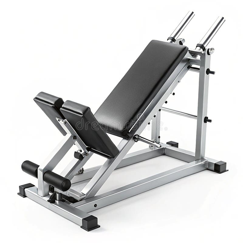 Leg Press Machine for Lower Body Strength Stock Illustration ...