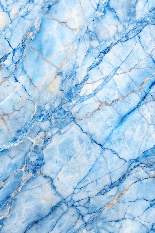 Abstract Blue Marble Texture for Luxury Design and Art Background Stock ...