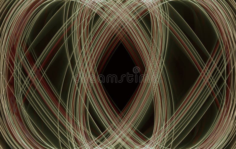 High Resolution Abstract Line Composition Stock Illustration ...
