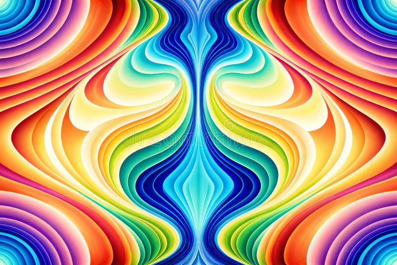 High-resolution Abstract Ripple Design Featuring Futuristic Intertwined ...