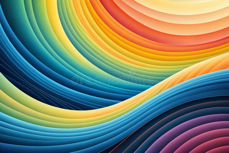 High-resolution Abstract Ripple Design Featuring Futuristic Intertwined ...