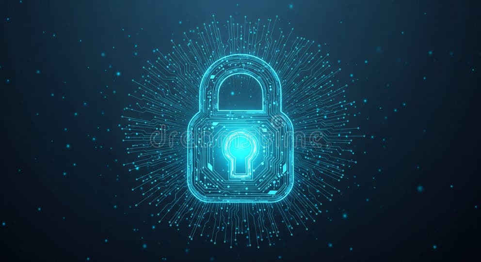 Cybersecurity Padlock Icon Stock Illustrations – 19,866 Cybersecurity ...