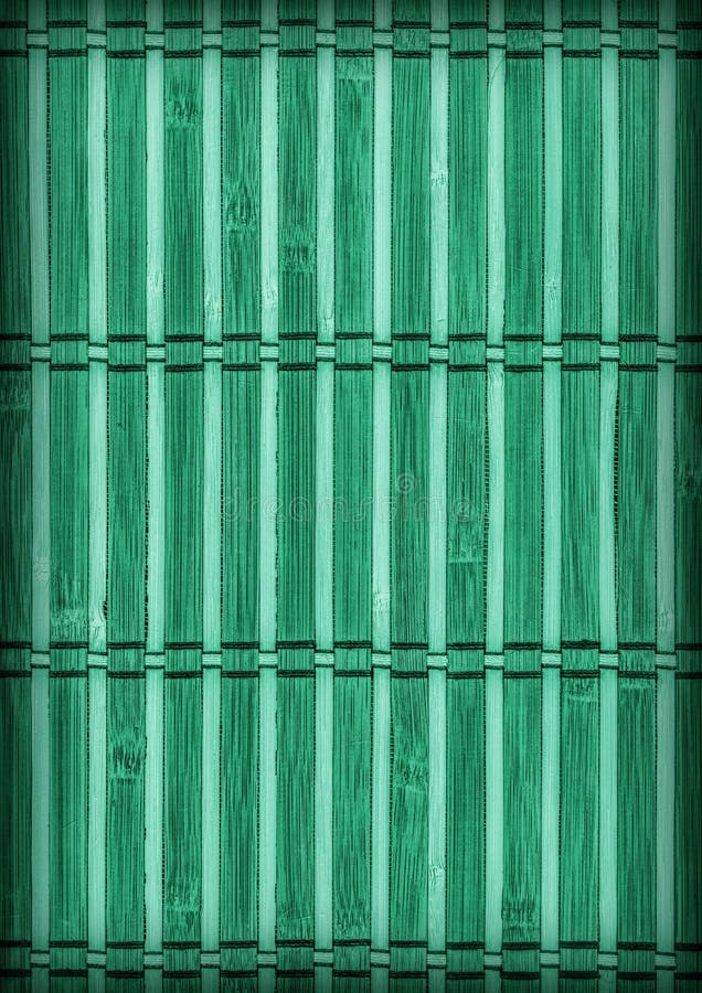 High Resolution Kelly Green Bamboo Place Mat Rustic Coarse Grain ...