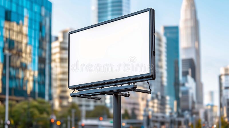 High-resolution Billboard Mockup, Great for Ad Displays Stock ...
