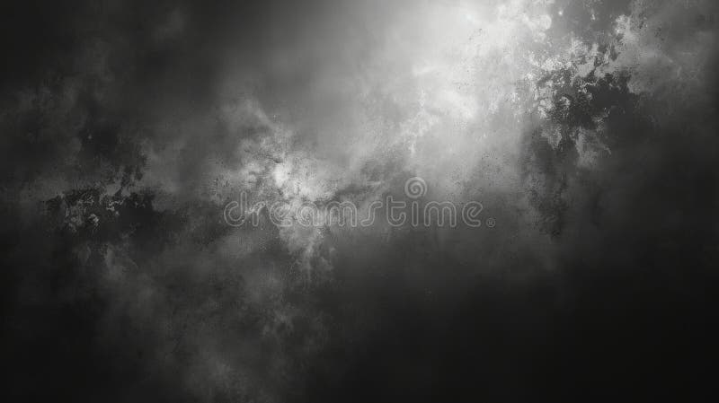 Dramatic Black and White Grunge Texture - Abstract Dark Overlay ...