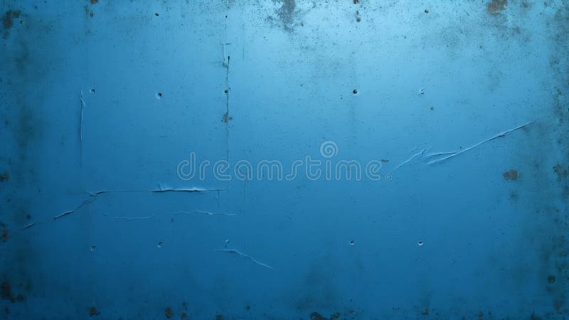 High-Resolution Blue Metallic Texture, Scratched, Scuffed Surface, Top ...