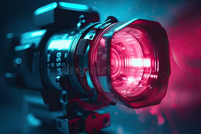 The High Resolution Camera and Lense Stock Image - Image of glass ...