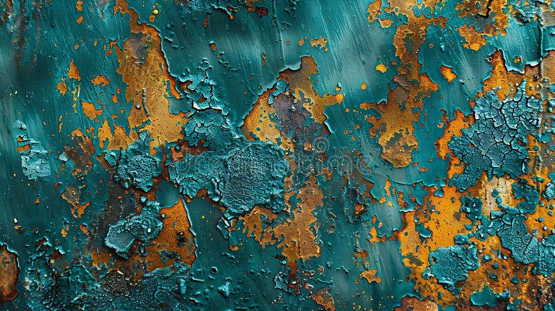 High-resolution Capture of Rust and Patina on Metal, Abstract Patterns ...