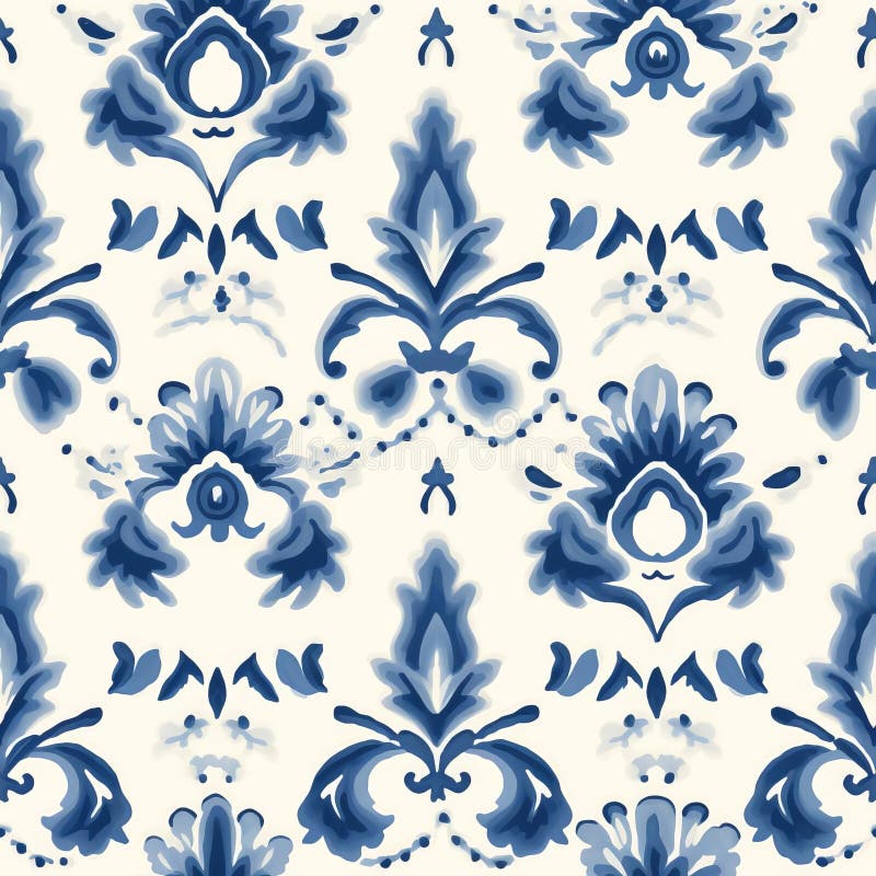 High Resolution Chinoiserie Ikat Pattern Designs and Fabrics Stock ...