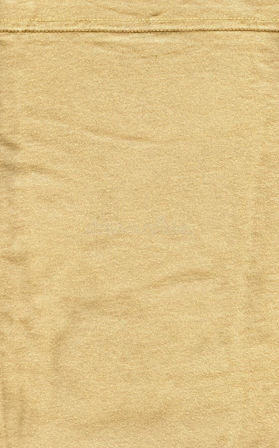 Cotton Fabric Texture - Beige with Seam Stock Photo - Image of fiber ...