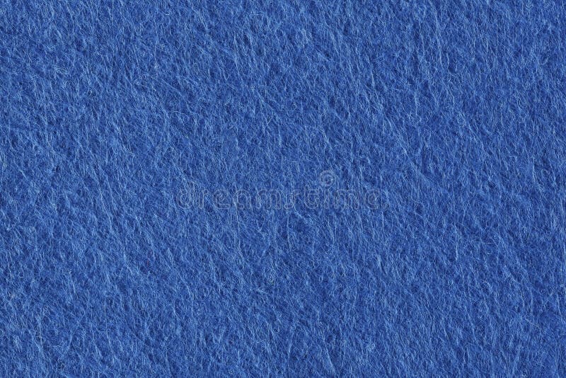High Resolution Close Up of Blue Felt Fabric. Stock Photo - Image of ...