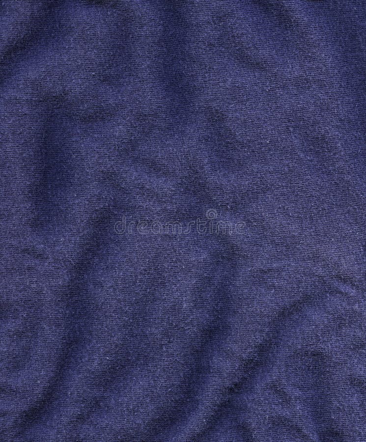 Cotton Fabric Texture - Dark Blue Stock Photo - Image of color, fabric ...