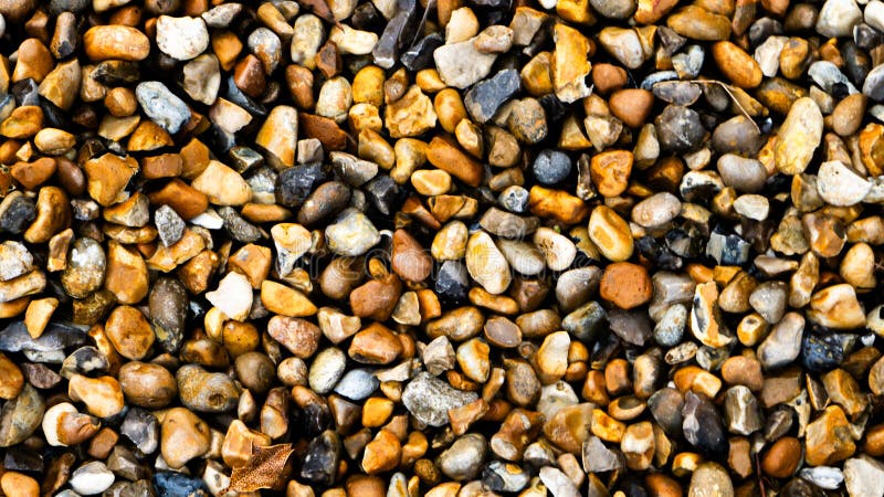 Gritty Texture of Gravel and Stones Stock Photo - Image of pattern ...