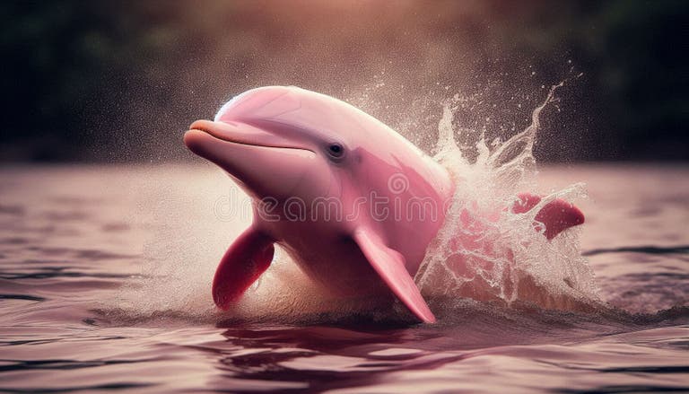 Amazon River Dolphin Stock Illustrations – 182 Amazon River Dolphin ...