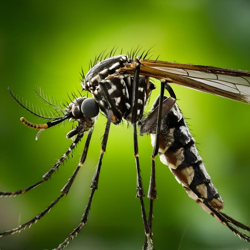 A High Resolution Close Up Image of a Mosquito Stock Photo - Image of ...