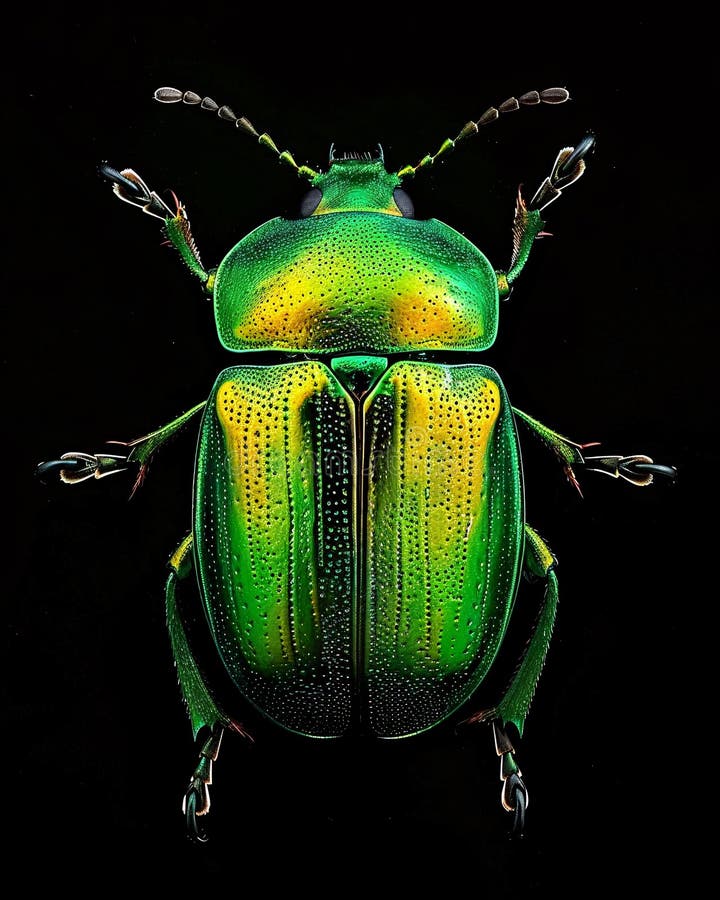 High-Resolution Close-Up Images of Various Insects on Black Background ...