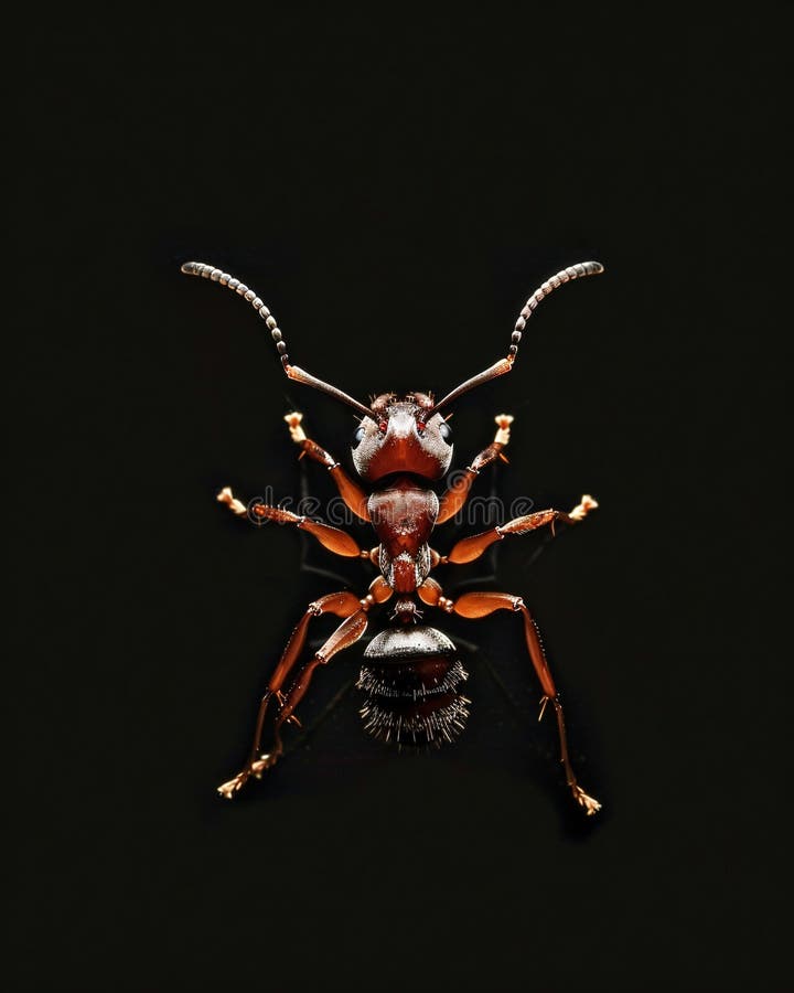 High-Resolution Close-Up Images of Various Insects on Black Background ...