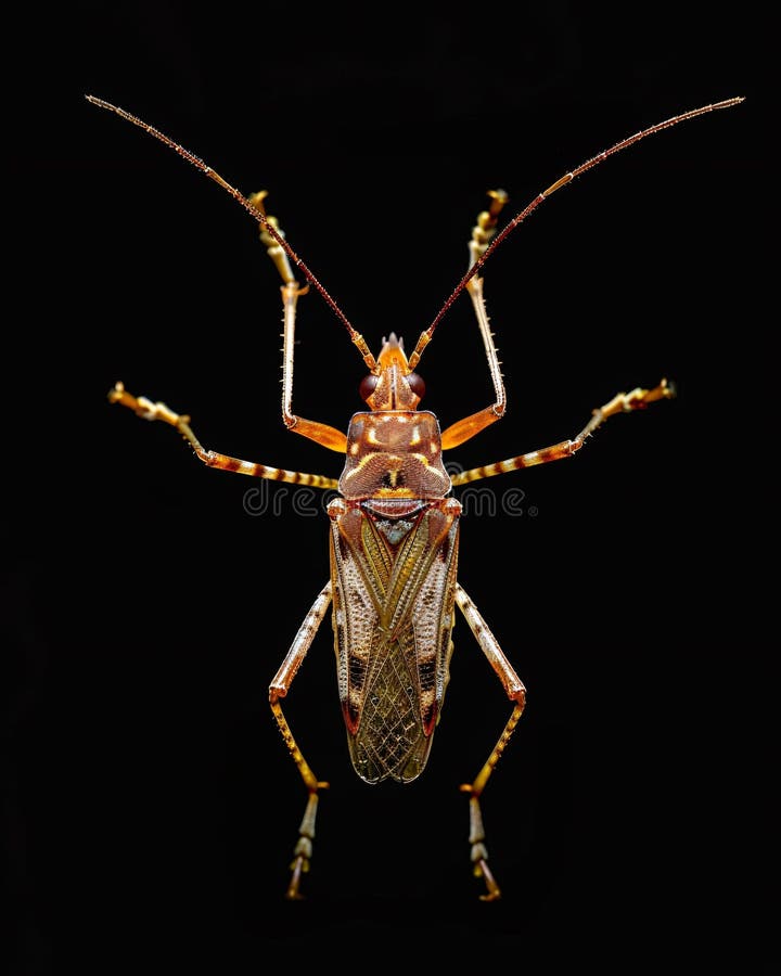 High-Resolution Close-Up Images of Various Insects on Black Background ...