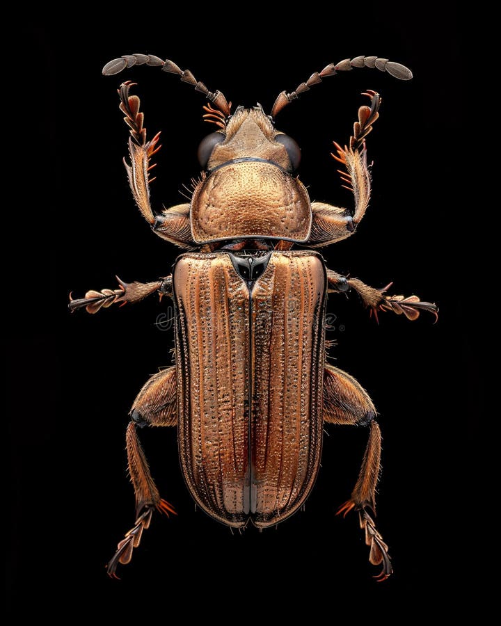 High-Resolution Close-Up Images of Various Insects on Black Background ...