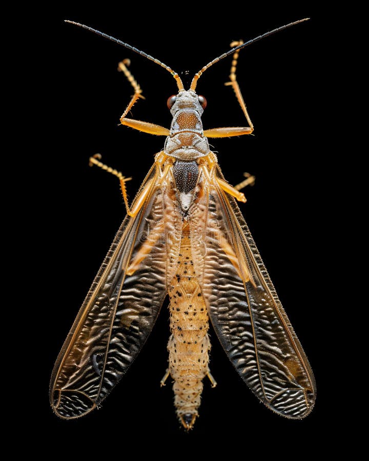 High-Resolution Close-Up Images of Various Insects on Black Background ...