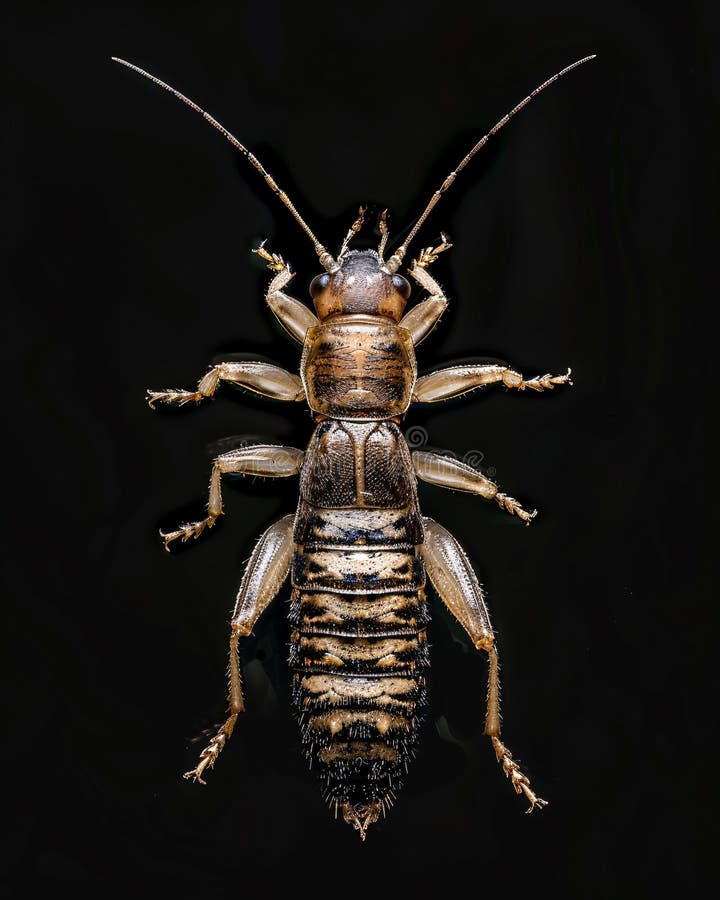 High-Resolution Close-Up Images of Various Insects on Black Background ...