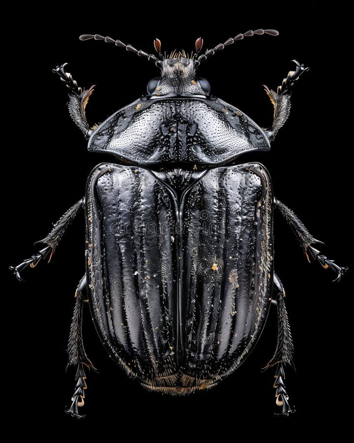 High-Resolution Close-Up Images of Various Insects on Black Background ...