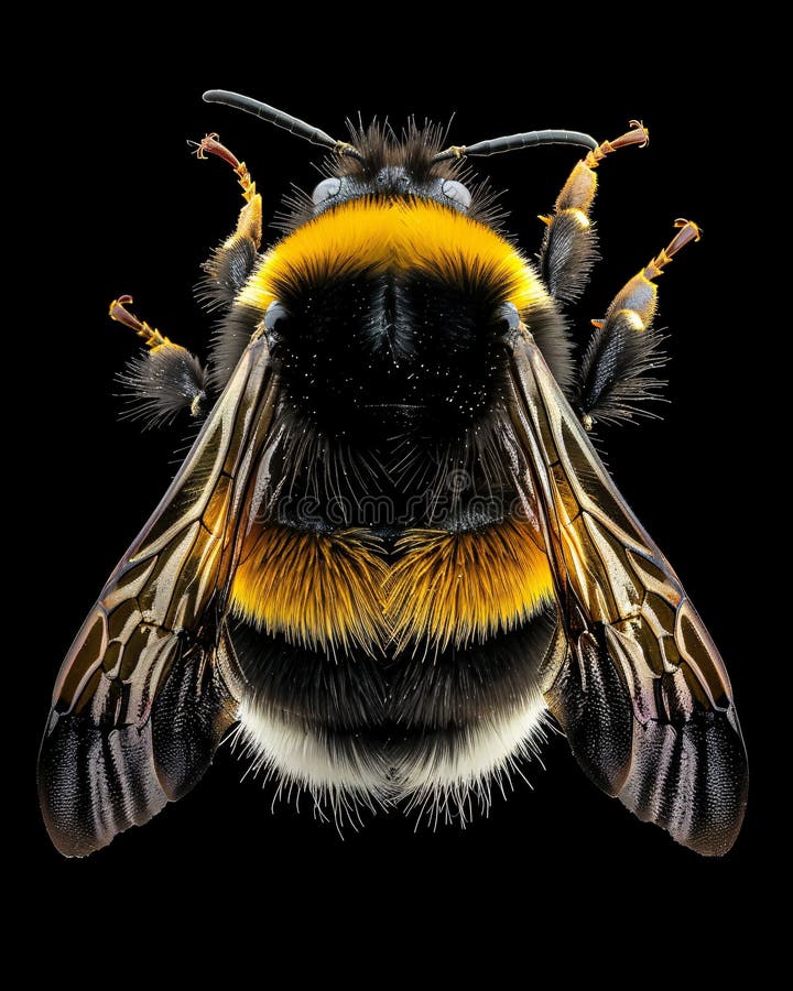 High-Resolution Close-Up Images of Various Insects on Black Background ...