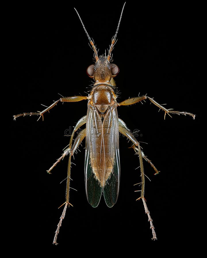 High-Resolution Close-Up Images of Various Insects on Black Background ...