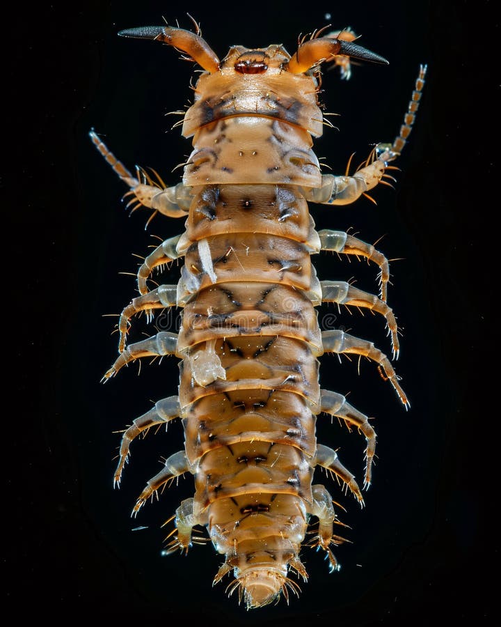 High-Resolution Close-Up Images of Various Insects on Black Background ...