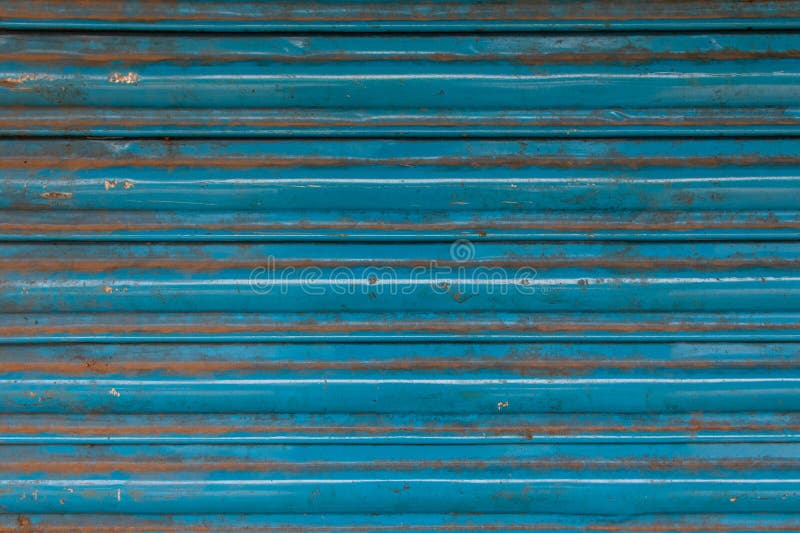 Authentic CGI Sheet Texture: Weathered Blue Galvanized Iron Background ...