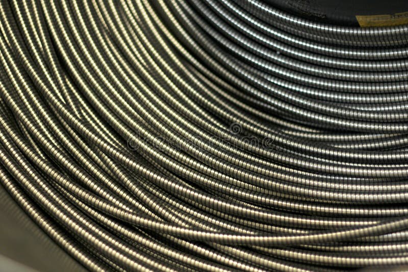 High Resolution Close Up Shot of Metal Cable Sling for Engineering ...