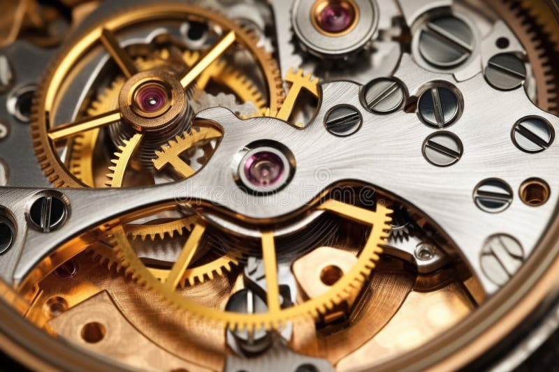 High-resolution Close-up of a Watch Crown Stock Illustration ...