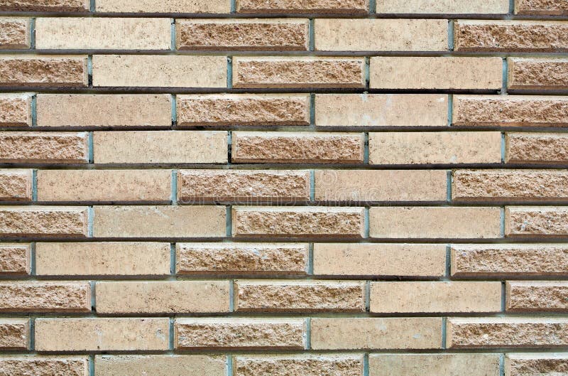 High Resolution Cream Brick Wall Texture Stock Image - Image of high ...