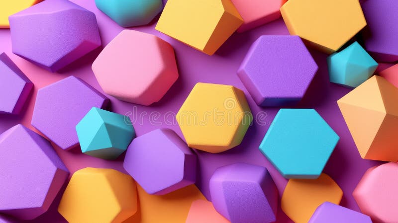 A High-resolution 3D Abstract Digital Artwork with Dynamic Colors and ...
