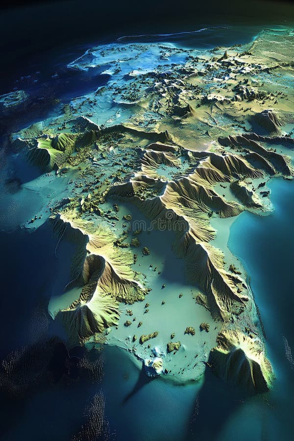 High-resolution 3D GIS Map of a Coastal Reef System with LiDAR ...