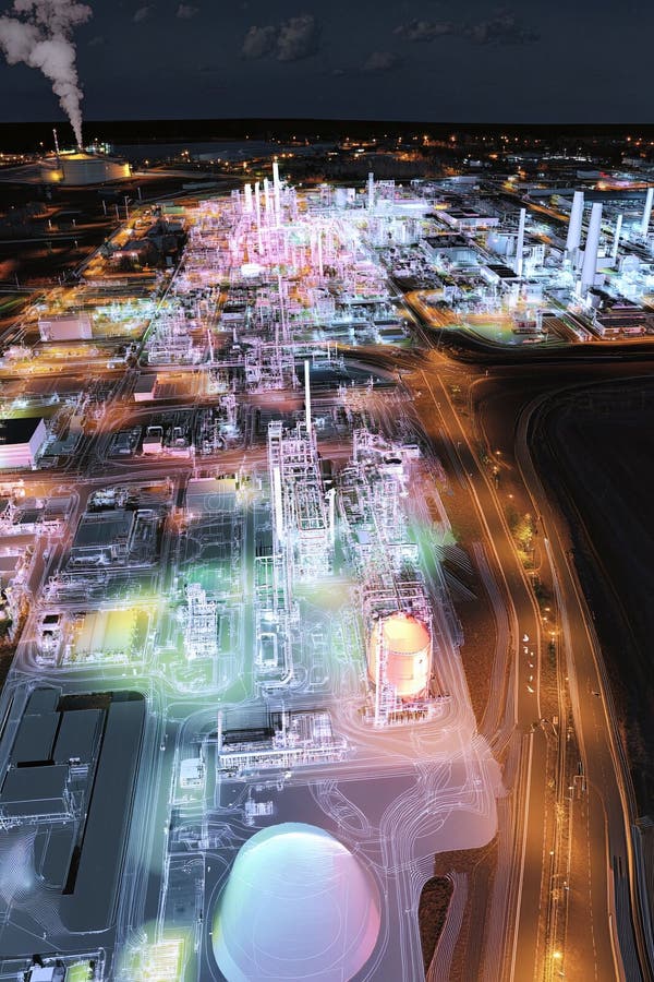 High-resolution 3D Map of an Industrial Zone Created Using LiDAR GIS ...