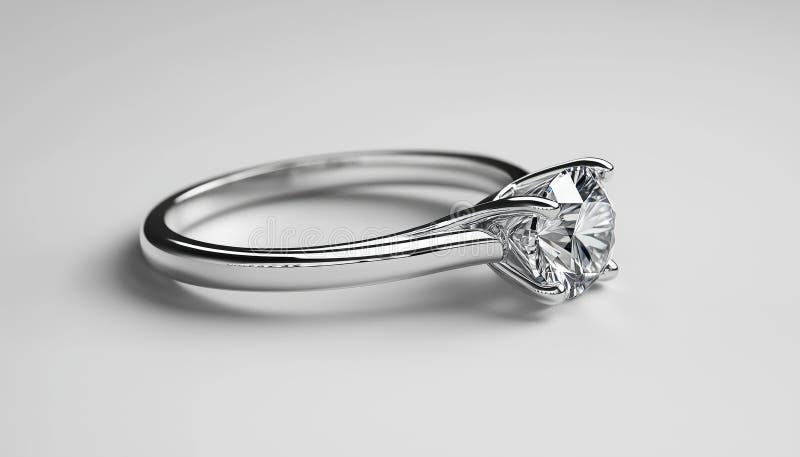 High Resolution and Detailed Image of Diamond Ring with Original Design ...