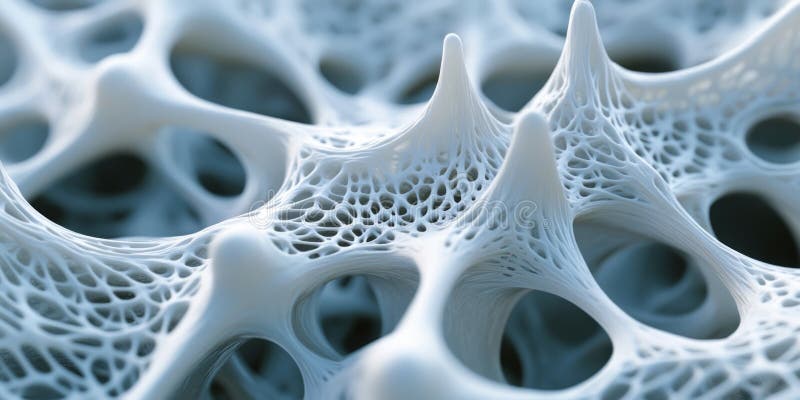 Microscopic Cellular Structure Stock Photo - Image of closeup, detail ...