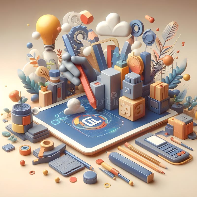 HIGH-RESOLUTION DIGITAL ARTWORK PRINTS Stock Illustration ...