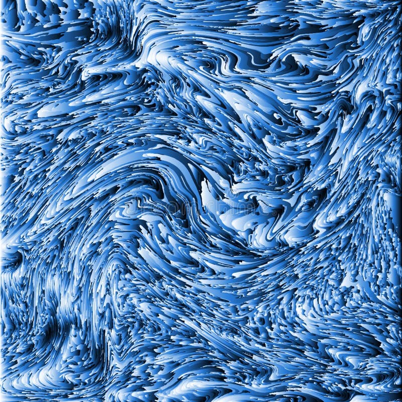 Blue Distorted Background Abstract Fluid Texture Stock Vector ...