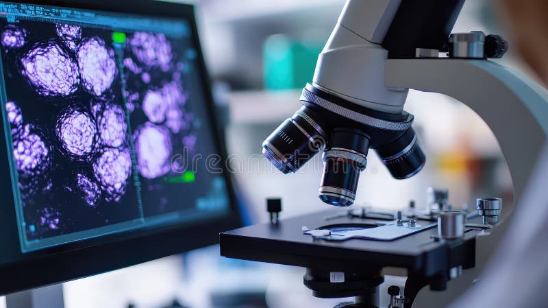 High Resolution Digital Pathology Slide Scanned for Analysis Stock ...