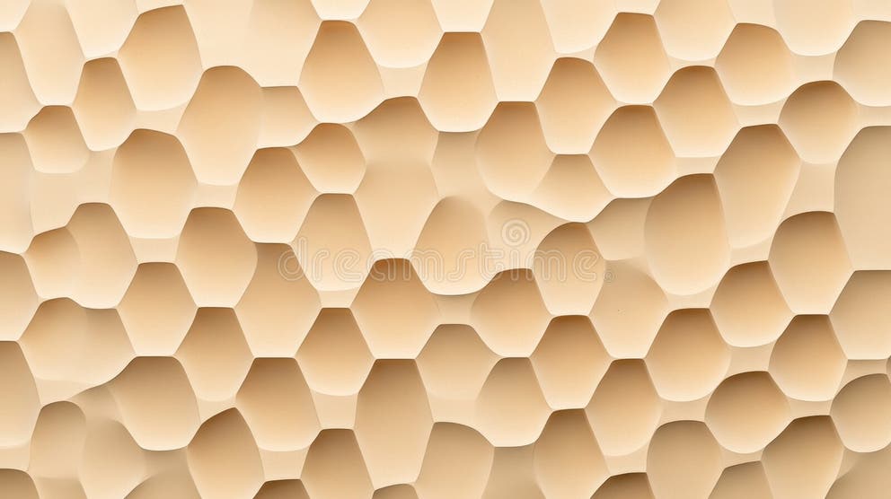 High-resolution Display of a Raised Hexagonal and Ripple Textured ...